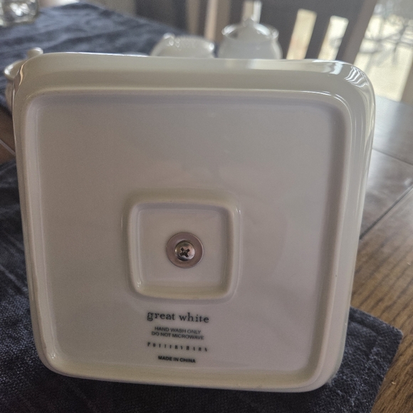 Pottery Barn | Dining | Pottery Barn Coffee House Condiment Set | Poshmark